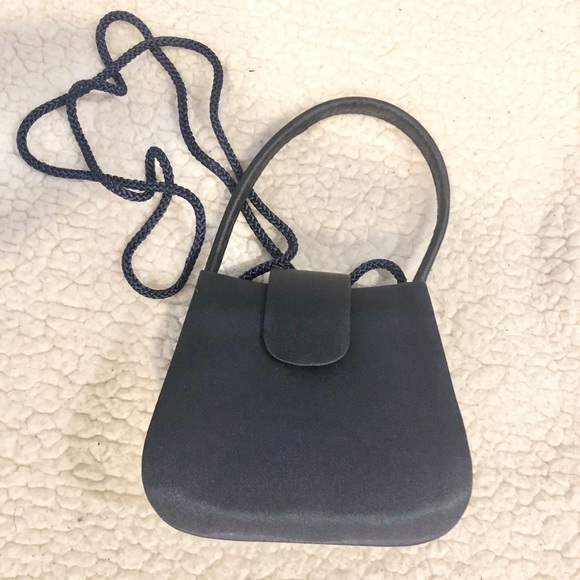 La Regale | Bags | The Regale Black Little Purse W Short Long Strap ...